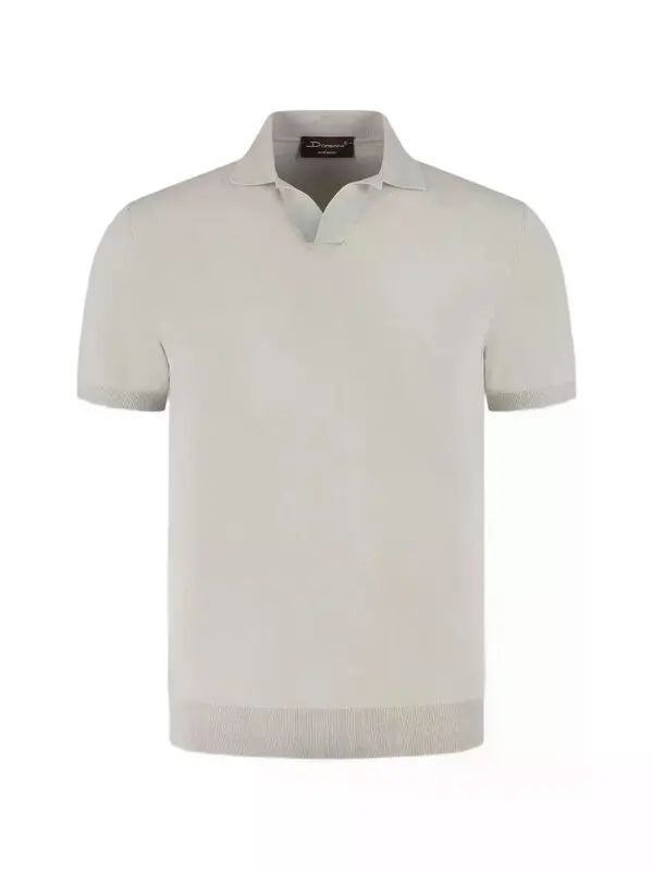 DORIANI CASHMERE Cashmere Polo Shirt - Neutrals