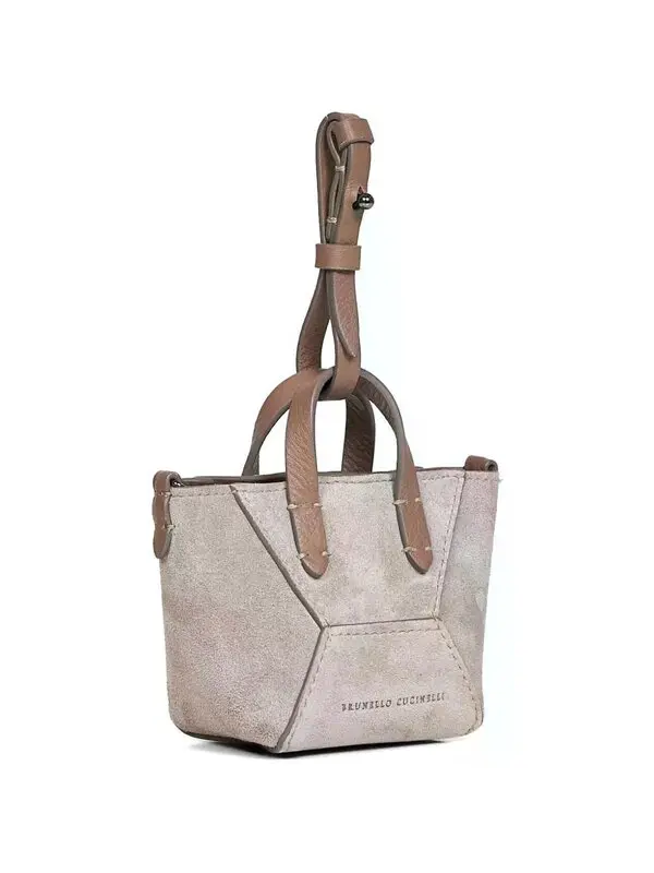 Brunello Cucinelli Mini Tote Bag - Grey