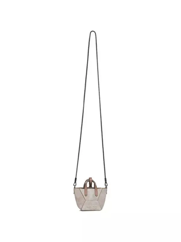 Brunello Cucinelli Mini Tote Bag - Grey