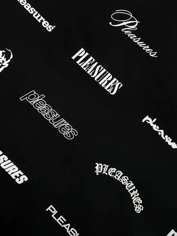 PLEASURES Wordmark Zip Hoodie