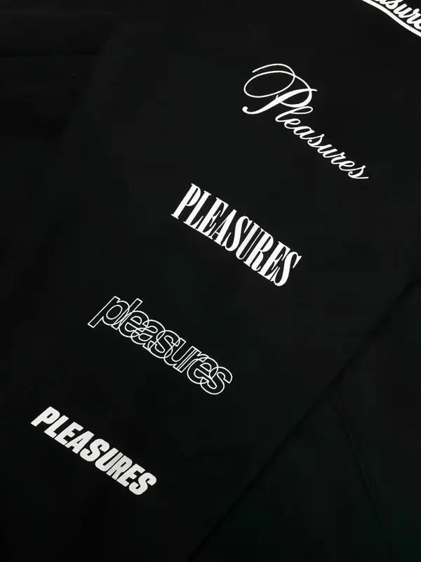 PLEASURES Wordmark Zip Hoodie