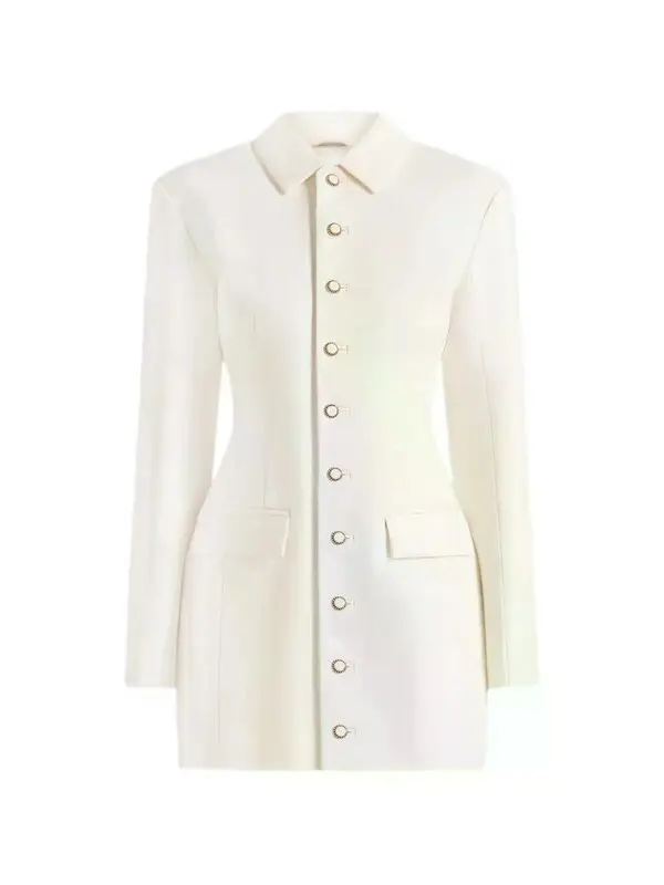 Manière De Voir Amelie Button Blazer Dress