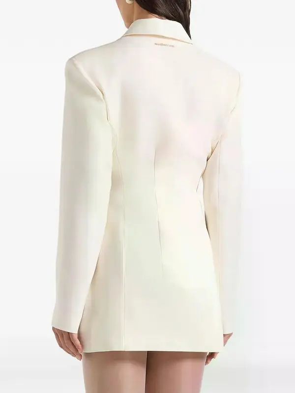Manière De Voir Amelie Button Blazer Dress