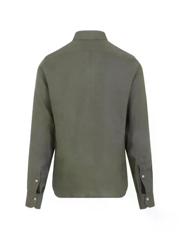 Kiton Chest-pocket Shirt - Green