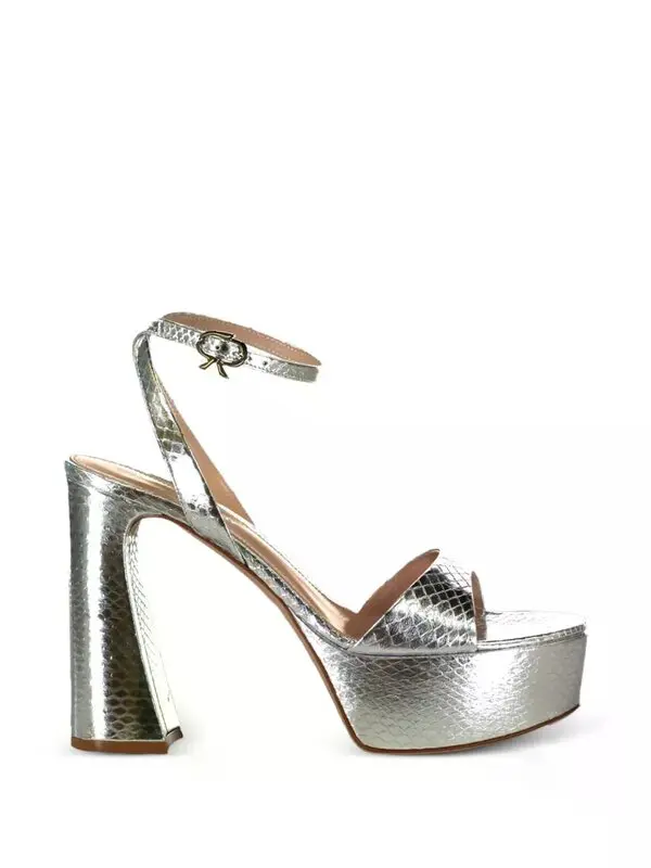 GIANVITO ROSSI Nancy Platform Buckle Sandals