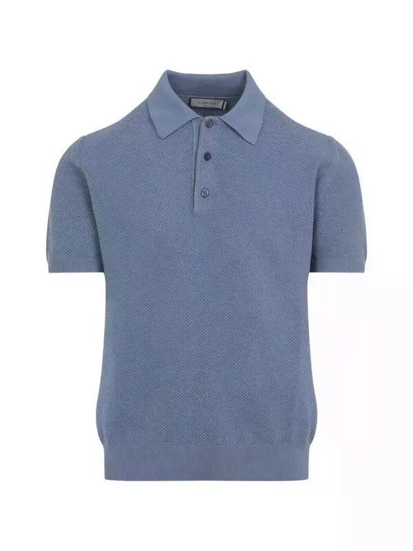 Canali Button-fastening Polo Shirt