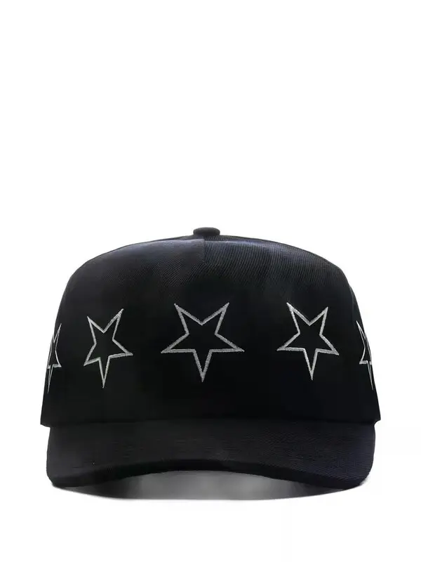 PLEASURES Star Snapback Cap - Black