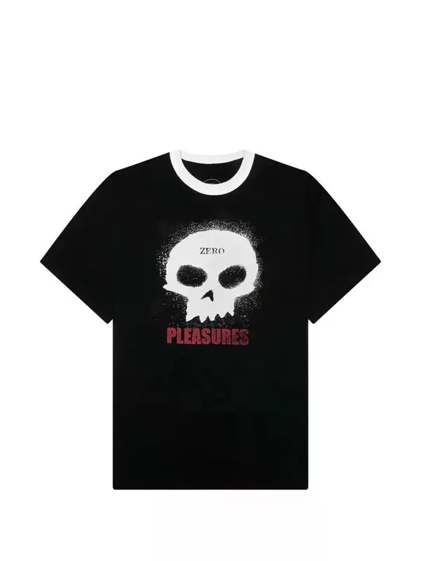 PLEASURES Single Skull Graphic T-shirt