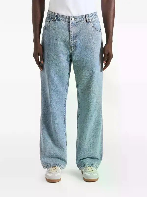 Manière De Voir Relaxed Fit Faded Jeans