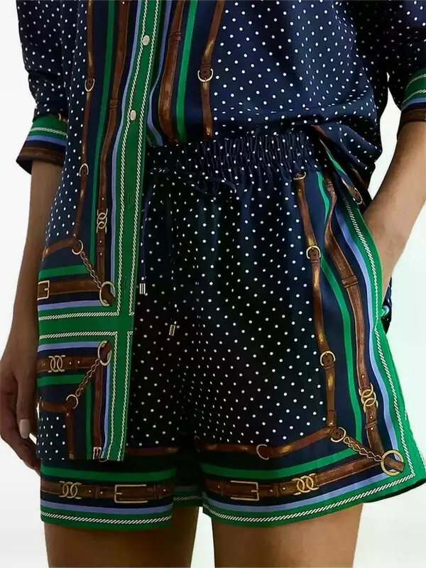 Ralph Lauren Polka Dot Print Shorts