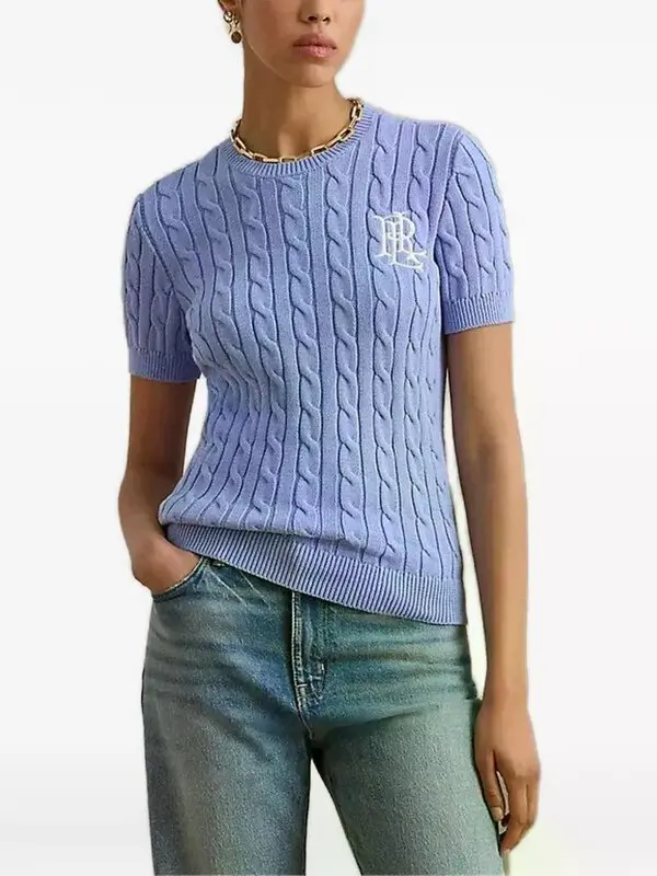 Ralph Lauren Cable-knit Intarsia T-shirt