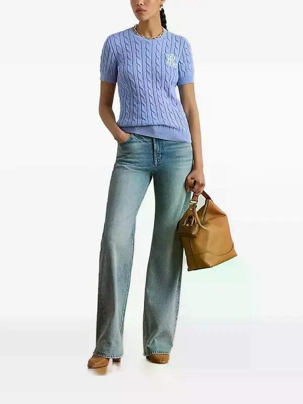Ralph Lauren Cable-knit Intarsia T-shirt