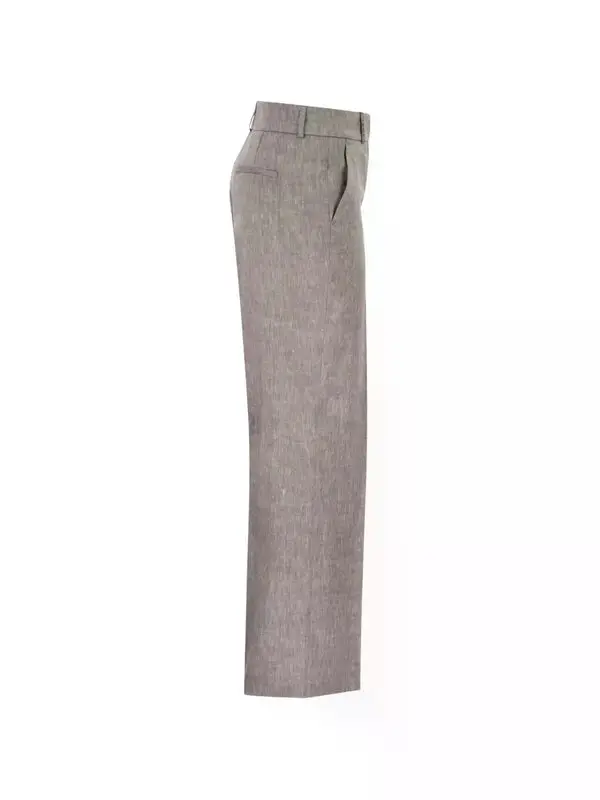 Peserico Belt-loops Trousers - Brown