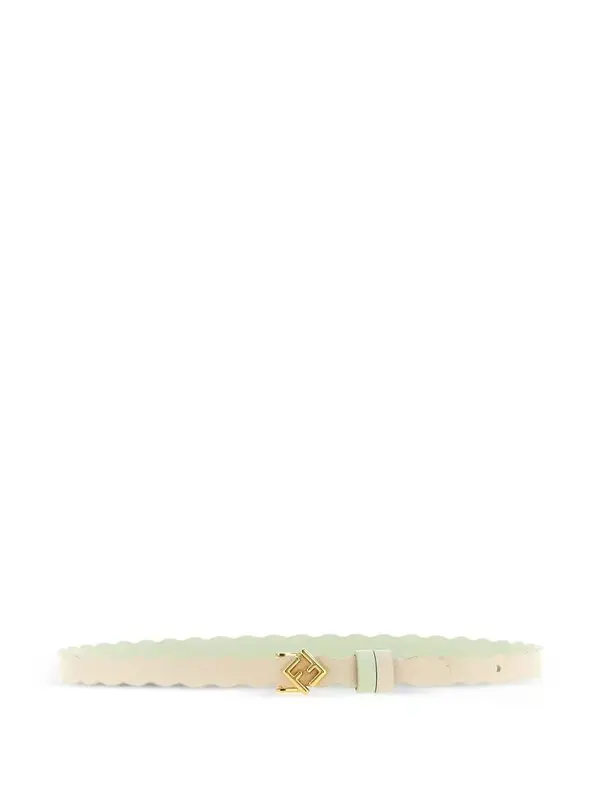 Fendi Ff Diamonds Reversible Leather Belt