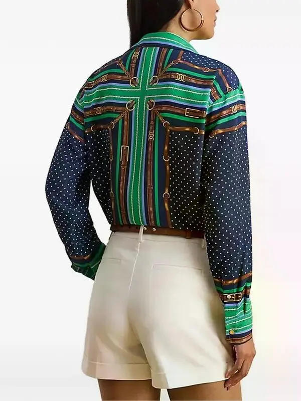 Ralph Lauren Polka-dot Print Shirt