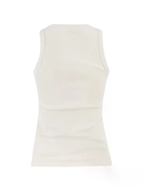 Peserico Ribbed-trim Top