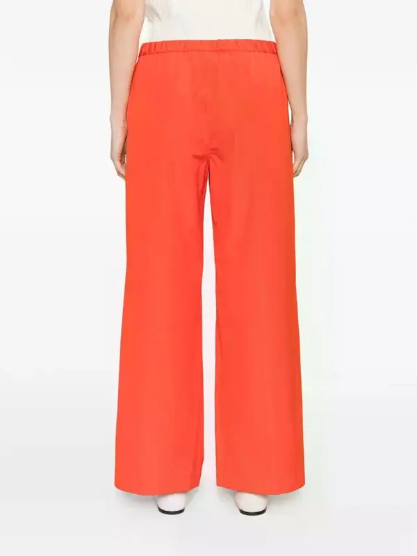 Aspesi Elasticated-waistband Trousers - Orange