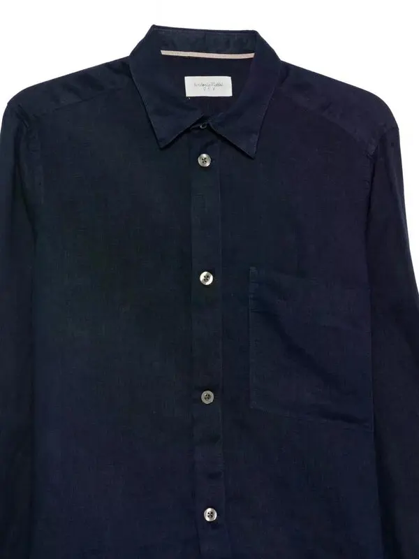 TINTORIA MATTEI 954 Long-sleeve Pocket Shirt