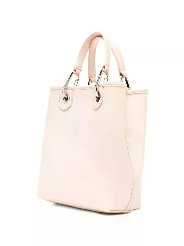Emporio Armani Logo-detail Tote Bag - Pink