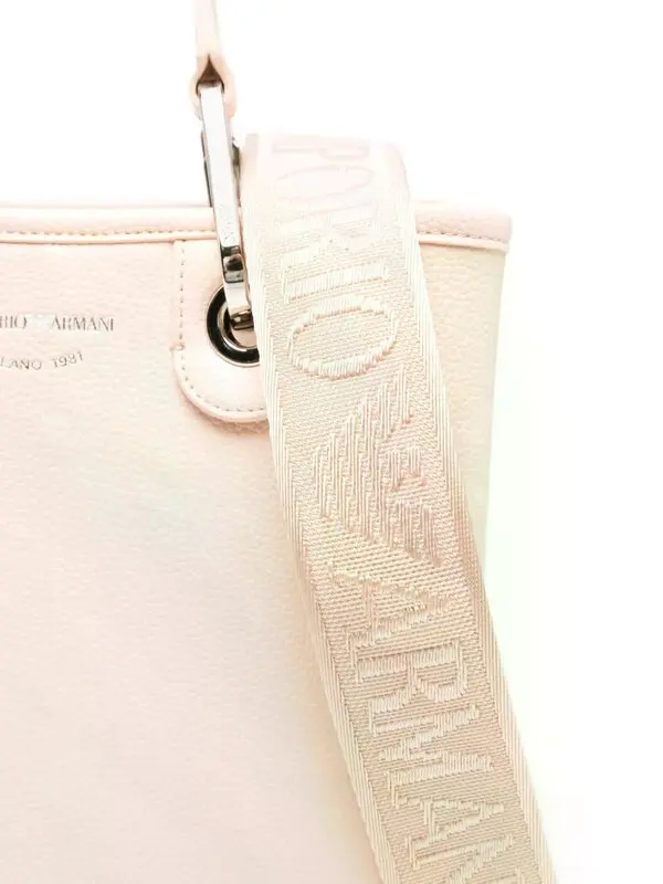 Emporio Armani Logo-detail Tote Bag - Pink