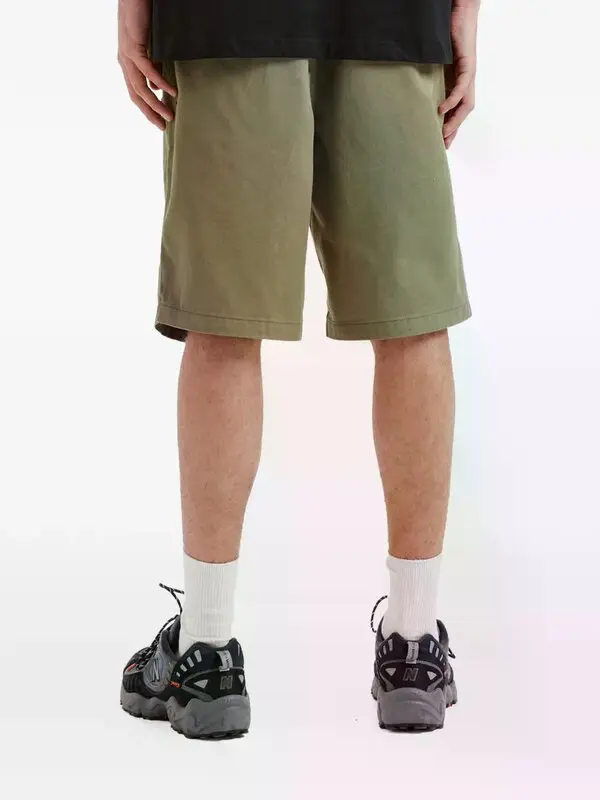 FINGERCROXX Logo-detail Drawstring Shorts - Green