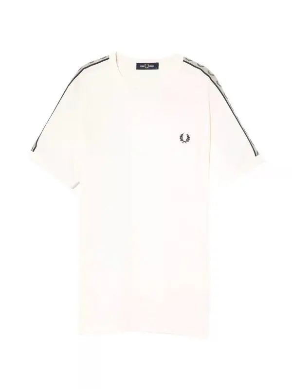 Fred Perry Taped-sleeve T-shirt - Neutrals