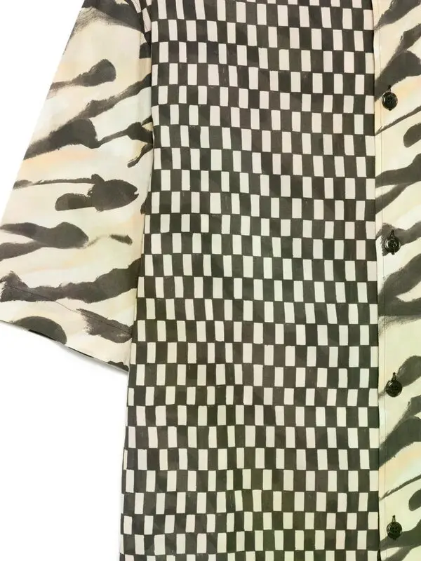 Nanushka Anwell Patterned Shirt
