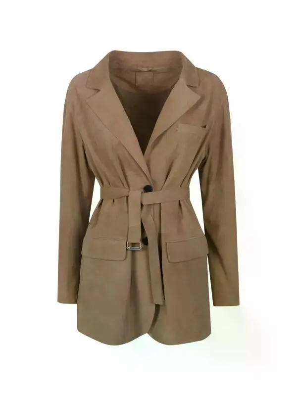 DESA 1972 Belted Suede Jacket