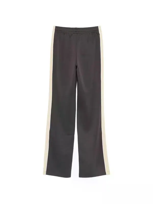 NEW BALANCE Logo Embroidered Side Panel Trousers - Grey
