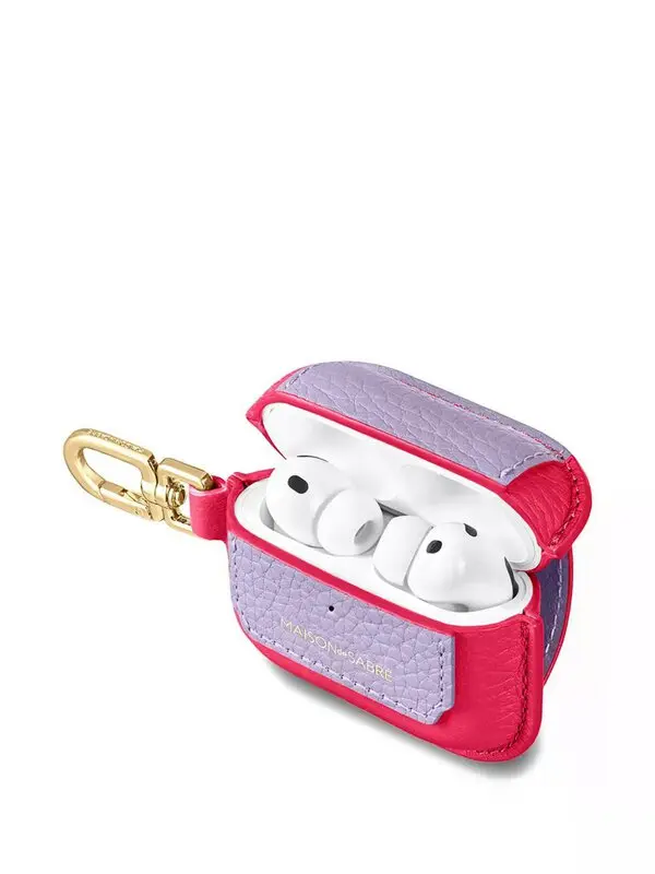 MAISON DE SABRE Leather Airpods Pro 3 Keyring Case