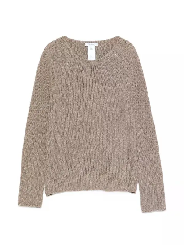 THE ROW Nitha Round-neck Sweater - Neutrals
