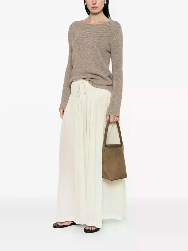 THE ROW Nitha Round-neck Sweater - Neutrals