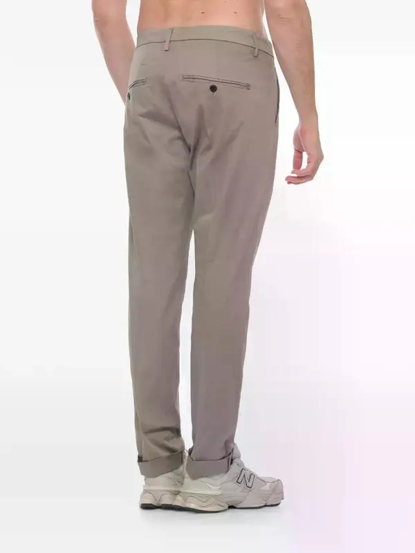 DONDUP Chinos With Cuffed Hem - Neutrals
