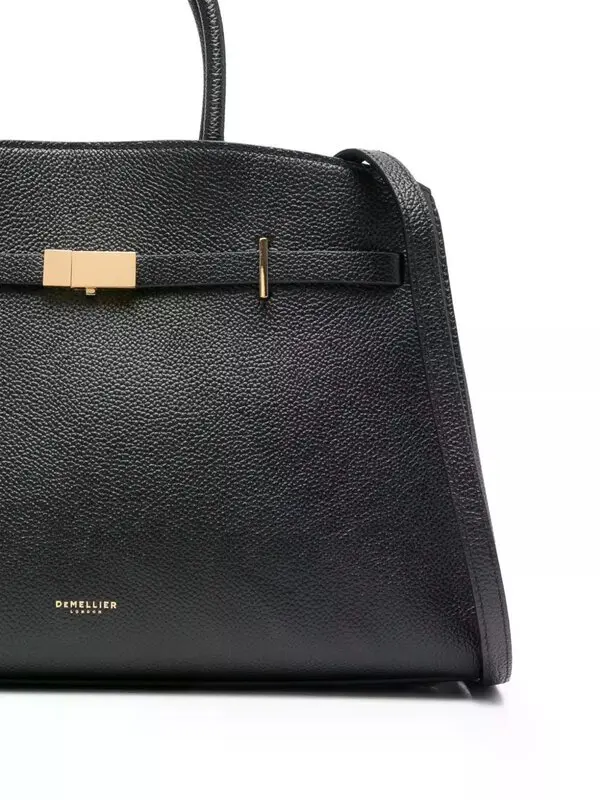 DEMELLIER Midi Hudson Tote Bag - Black