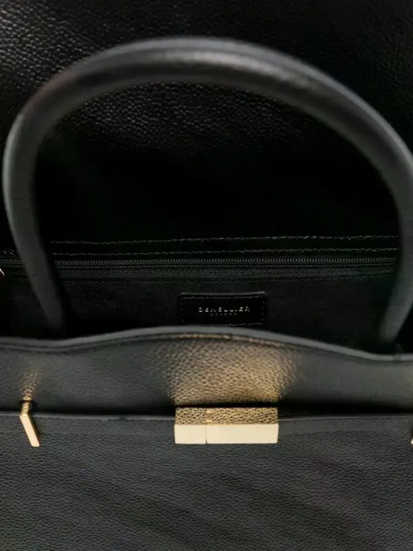 DEMELLIER Midi Hudson Tote Bag - Black