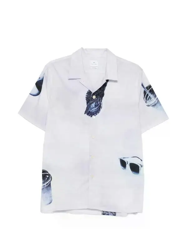 Paul Smith Printed Shirt - Grey
