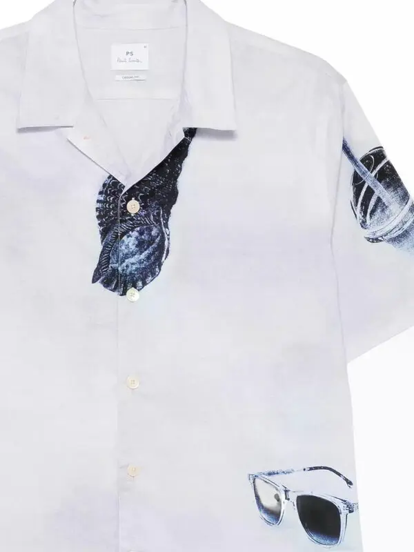 Paul Smith Printed Shirt - Grey