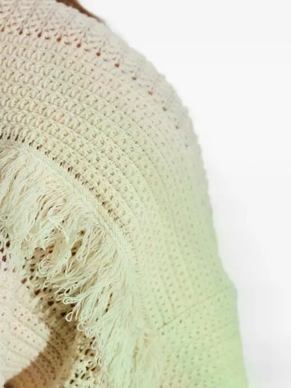 Max Mara Fringed Knit Top