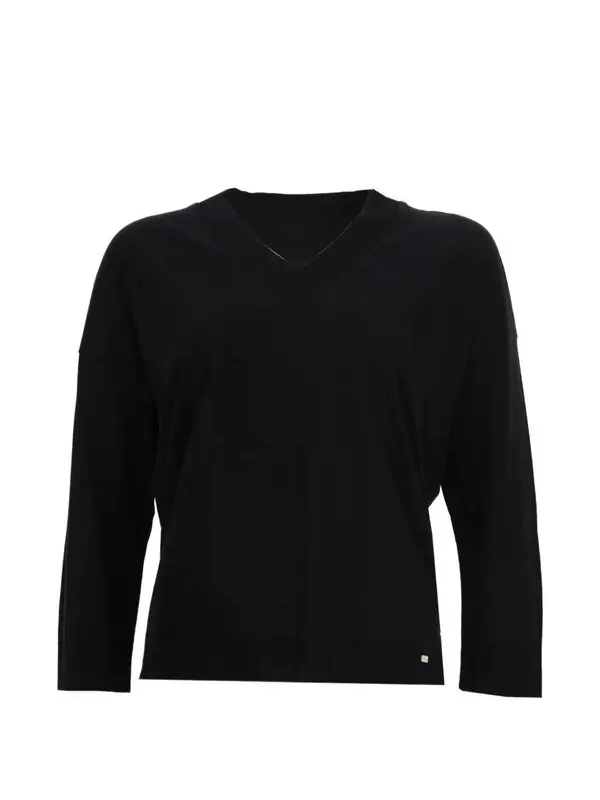 Herno V-neck Sweater - Black