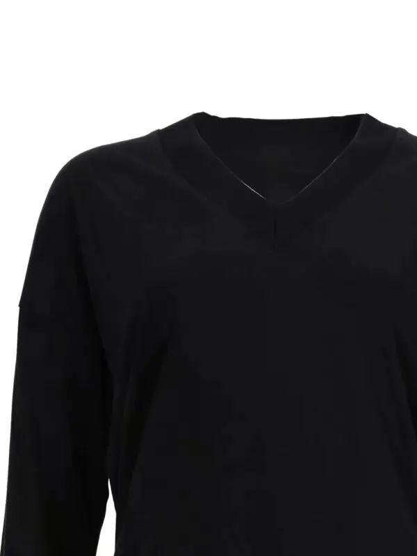 Herno V-neck Sweater - Black