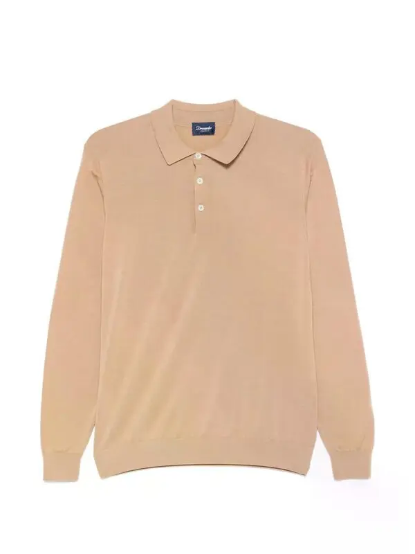 DRUMOHR Long-sleeve Polo Shirt