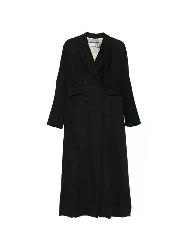 Masnada Double-breasted Buttoned Coat