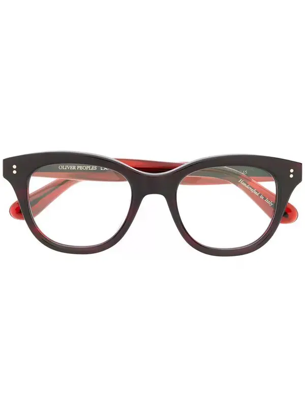 Oliver Spencer Netta Square-frame Eyeglasses