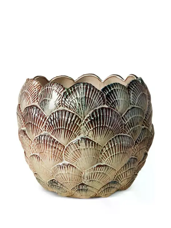 CU I SEEYOU Shell-design Vase - Neutrals