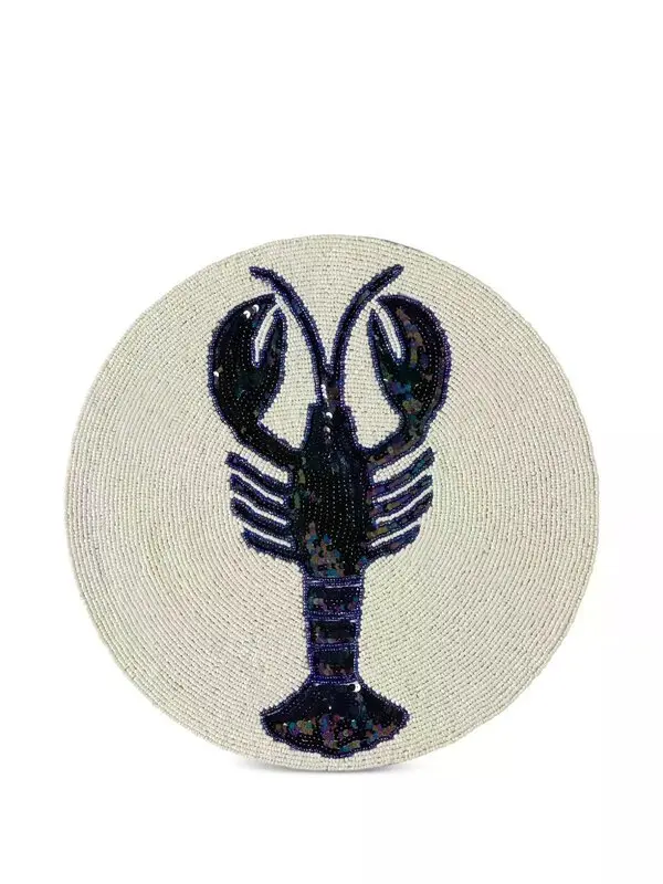 CU I SEEYOU Lobster-design Plate Mat