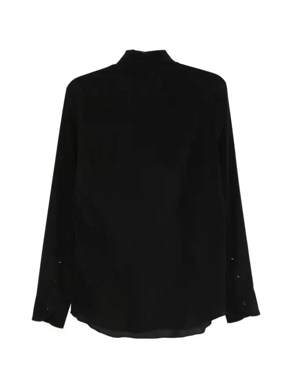 MAZZARELLI Long-sleeves Shirt - Black