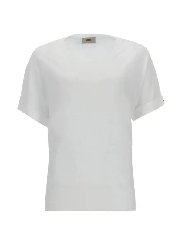 Herno Cuffed Sleeve T-shirt