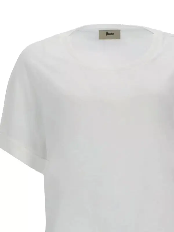 Herno Cuffed Sleeve T-shirt
