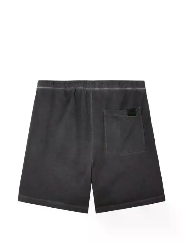 Izzue Logo-detail Cotton Shorts