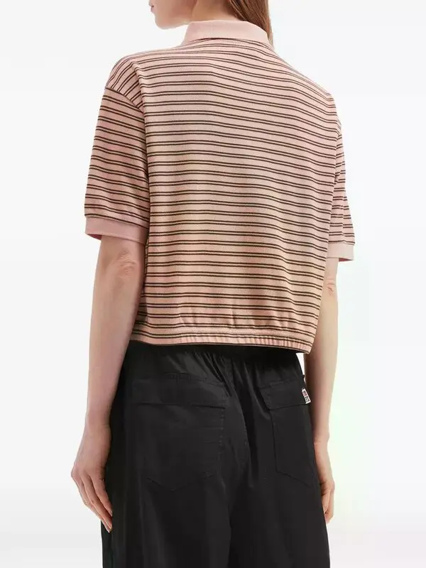 FINGERCROXX Striped Polo Shirt